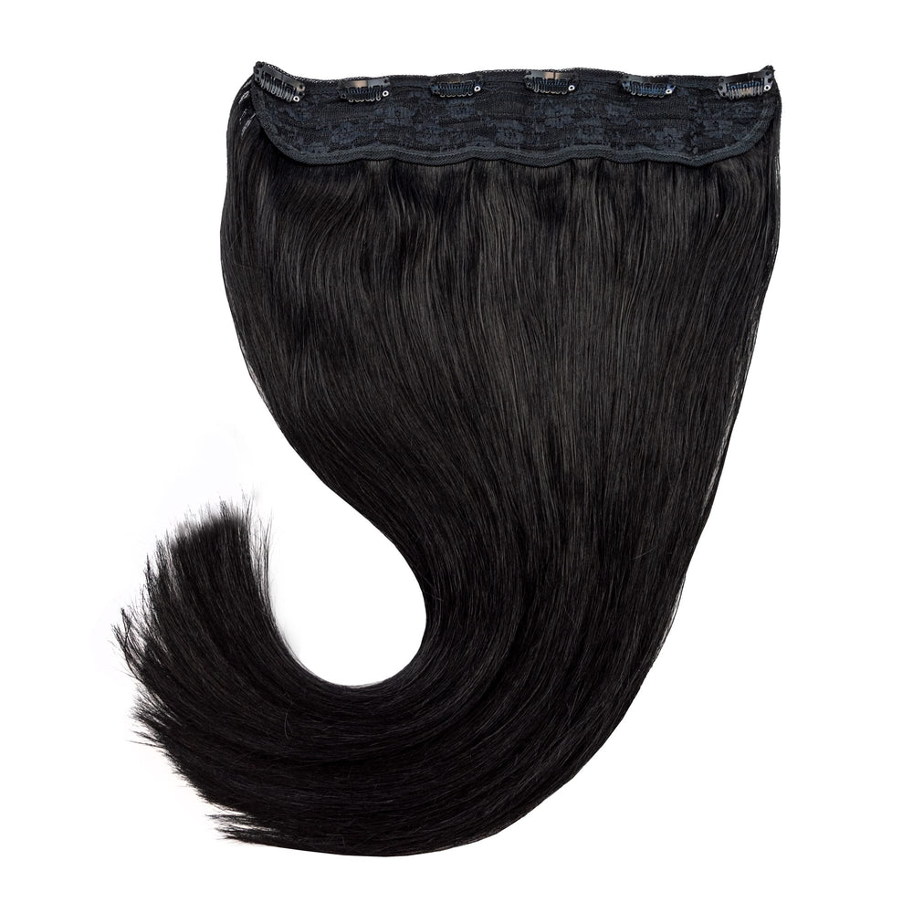 One Piece Clip-in Echthaar Haarteil Extensions